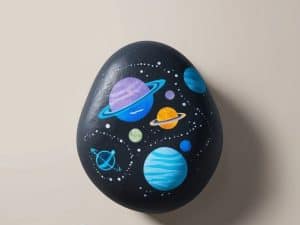 18 Space Painted Rock Ideas: Cosmic Creations That Bring the Universe ...