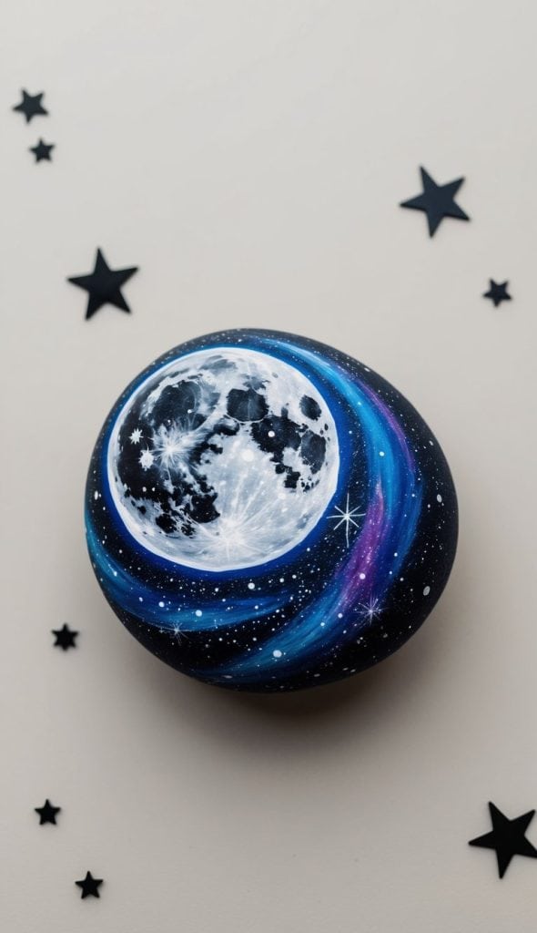 18 Space Painted Rock Ideas: Cosmic Creations That Bring the Universe ...