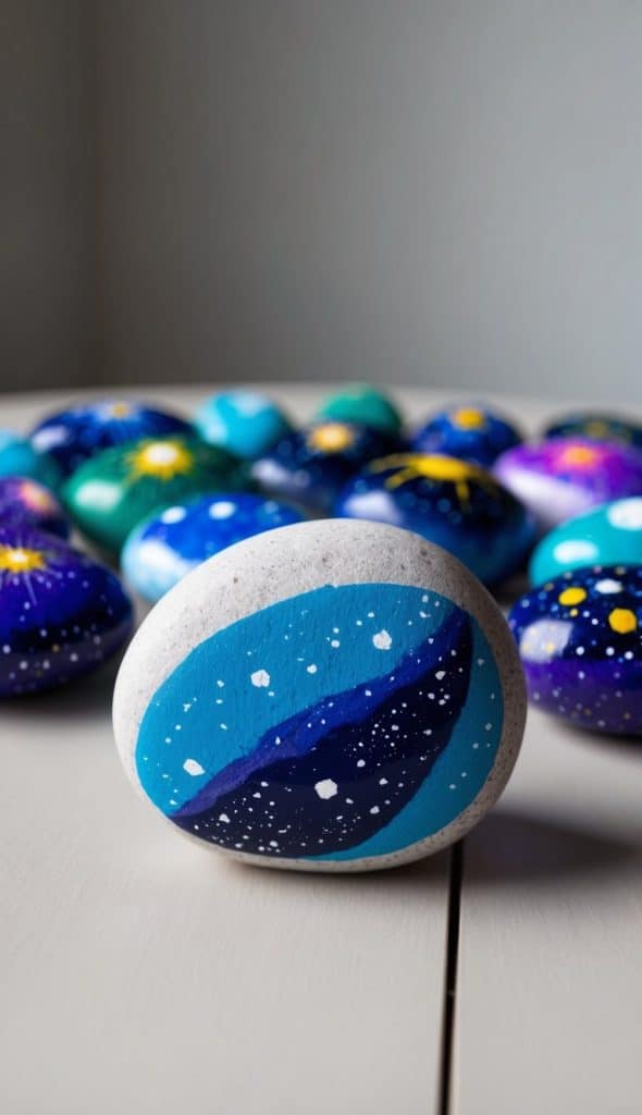 18 Space Painted Rock Ideas: Cosmic Creations That Bring the Universe ...