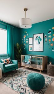 39 Teal Nursery Ideas: Enchanting Color Schemes for Your Baby's Paradise