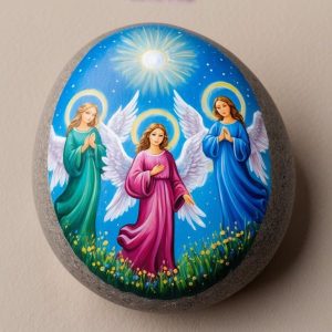 26 Angel Painted Rock Ideas: Heavenly Designs to Inspire Your Creative ...