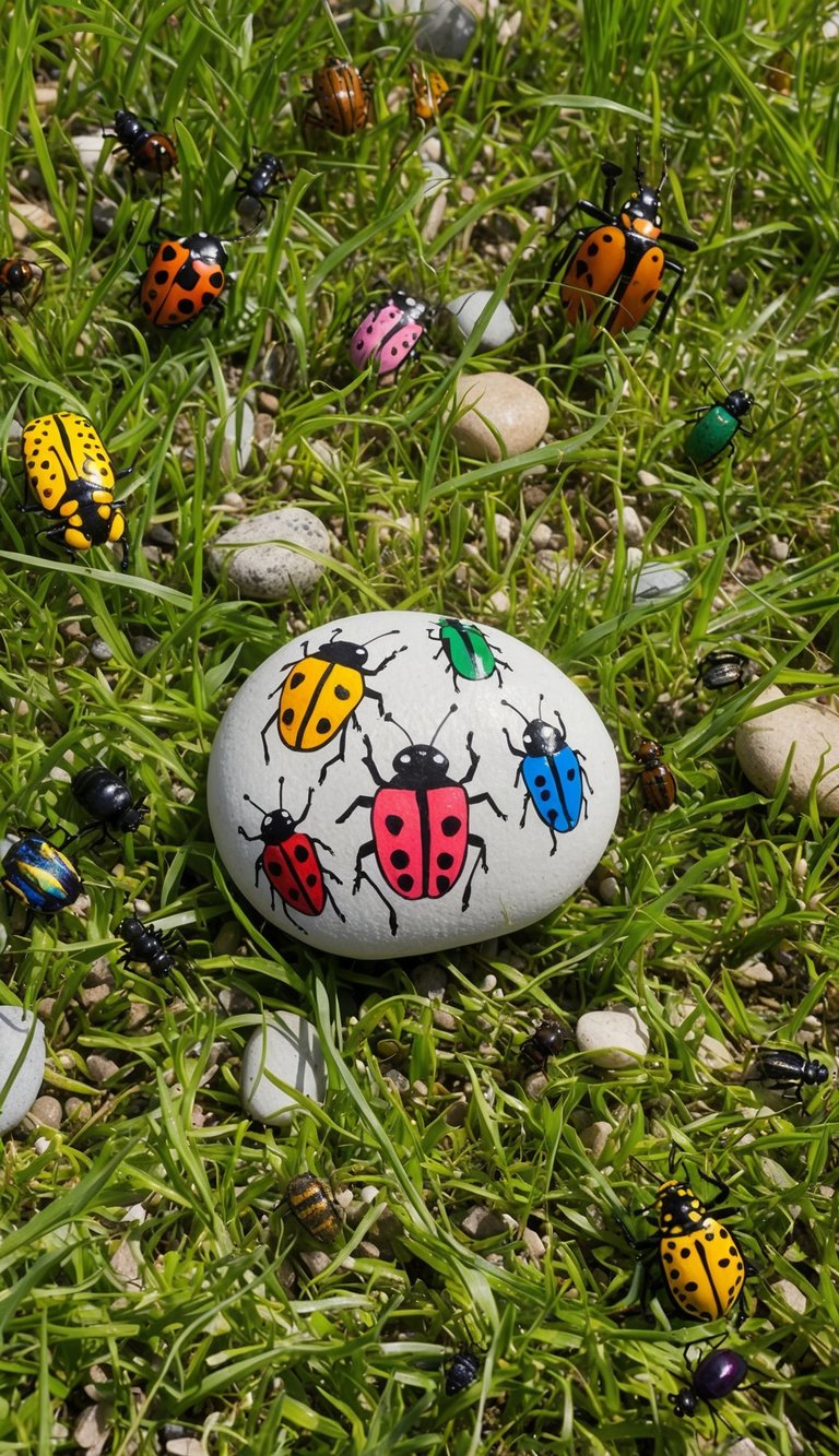 18 Bug Painted Rock Ideas: Adorable Creatures for Your Nature-Inspired ...