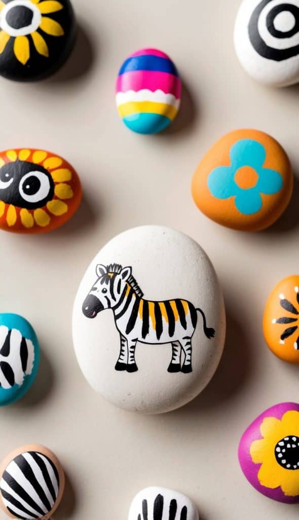 23 Cute Painted Rock Ideas: Unleash Your Creativity with Adorable ...