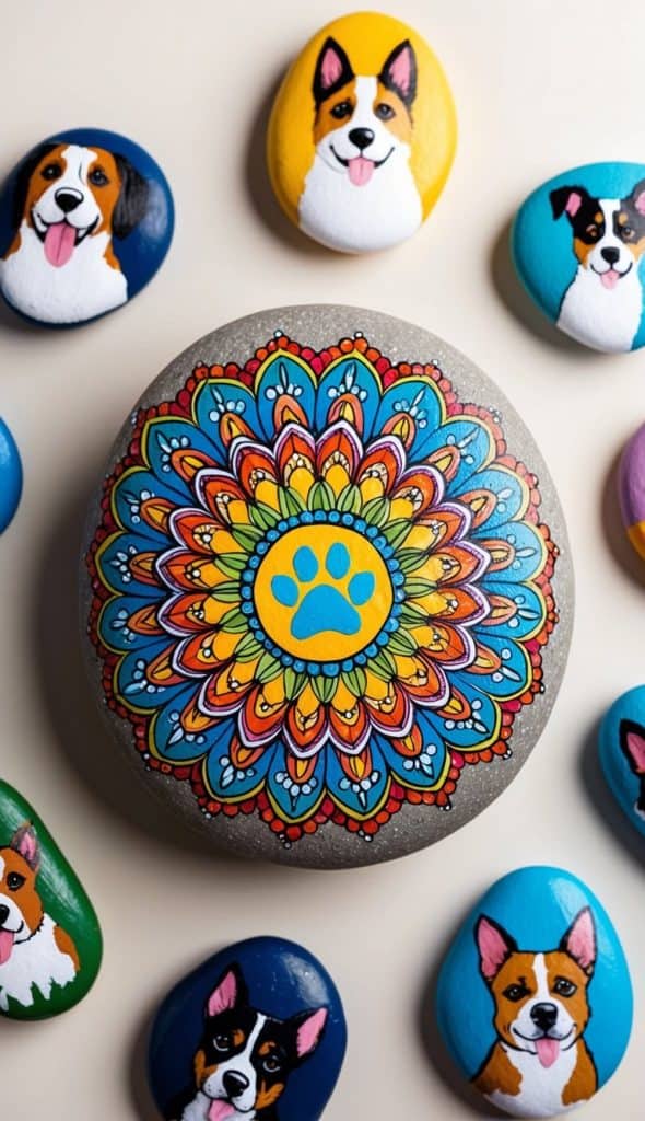 19 Dog Painted Rock Ideas: Adorable Pet-Inspired Craft Projects for ...