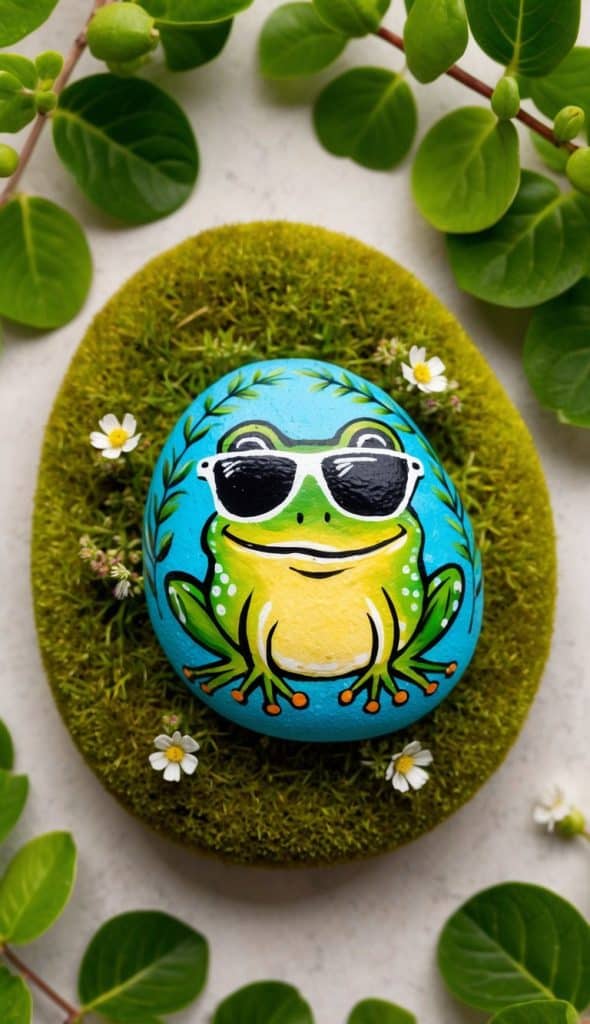 28 Frog Painted Rock Ideas: Creative Ways to Add Amphibian Charm to ...