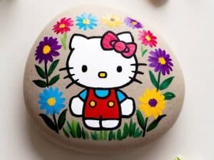 29 Hello Kitty Painted Rock Ideas: Adorable DIY Crafts for Kawaii ...