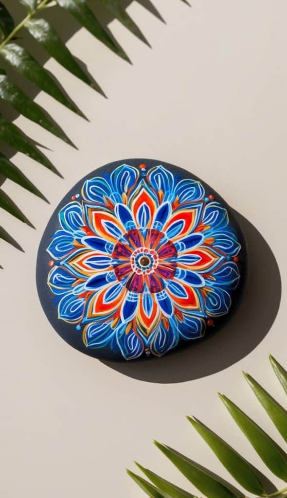 28 Mandala Painted Rock Ideas: Simple Designs for Mindful Creativity ...