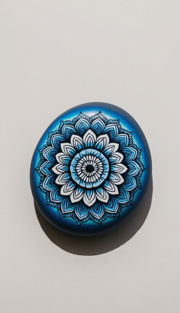 28 Mandala Painted Rock Ideas: Simple Designs for Mindful Creativity ...