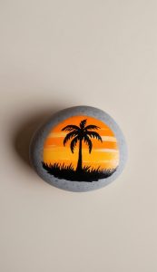 18 Sunset Painted Rock Ideas: Transform Ordinary Stones into ...