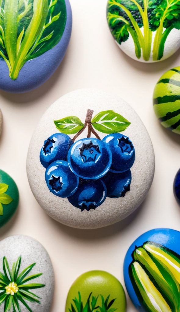 22 Vegetable Painted Rock Ideas: Fun Garden-Inspired Crafts for All ...