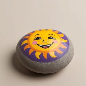 24 Sun Painted Rock Ideas: Radiant Designs to Brighten Your Day ...