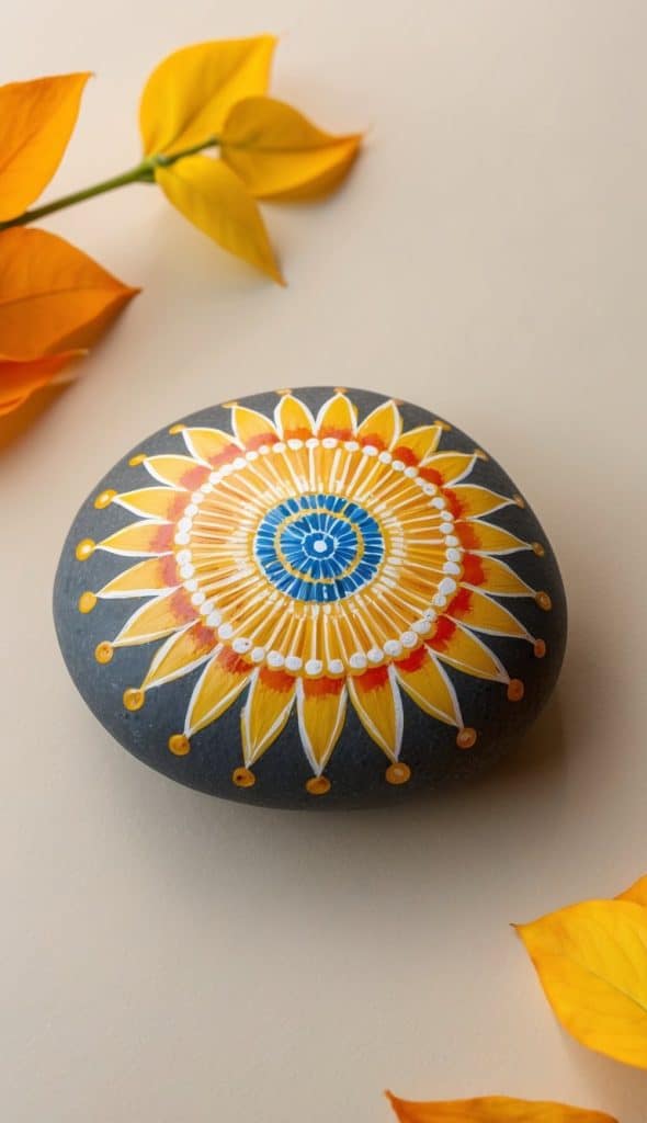 24 Sun Painted Rock Ideas: Radiant Designs to Brighten Your Day ...