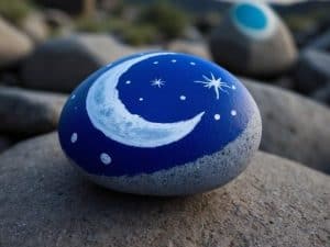 17 Moon Painted Rock Ideas: Create Your Own Celestial Masterpieces at ...