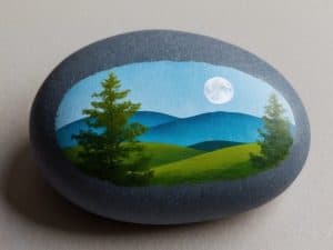 17 Moon Painted Rock Ideas: Create Your Own Celestial Masterpieces at ...