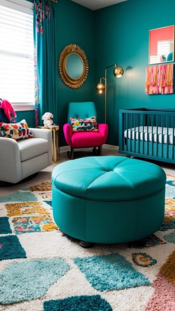 39 Teal Nursery Ideas: Enchanting Color Schemes for Your Baby's Paradise
