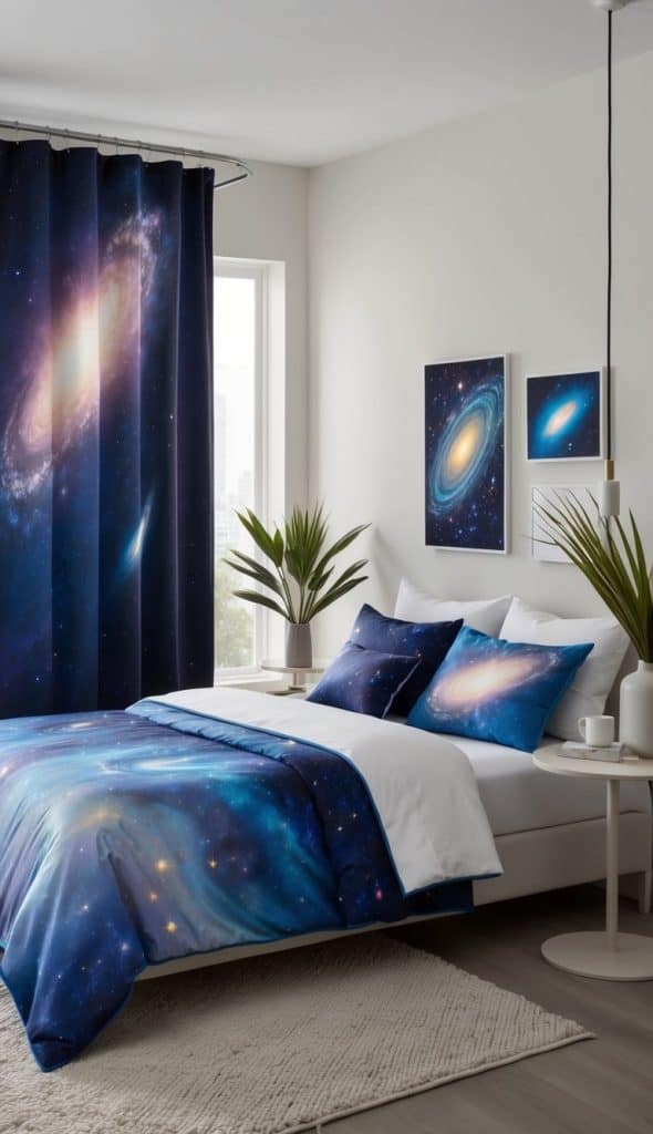 15 Galaxy Bedroom Ideas to Create a Cosmic Dream Space - Living Tickled