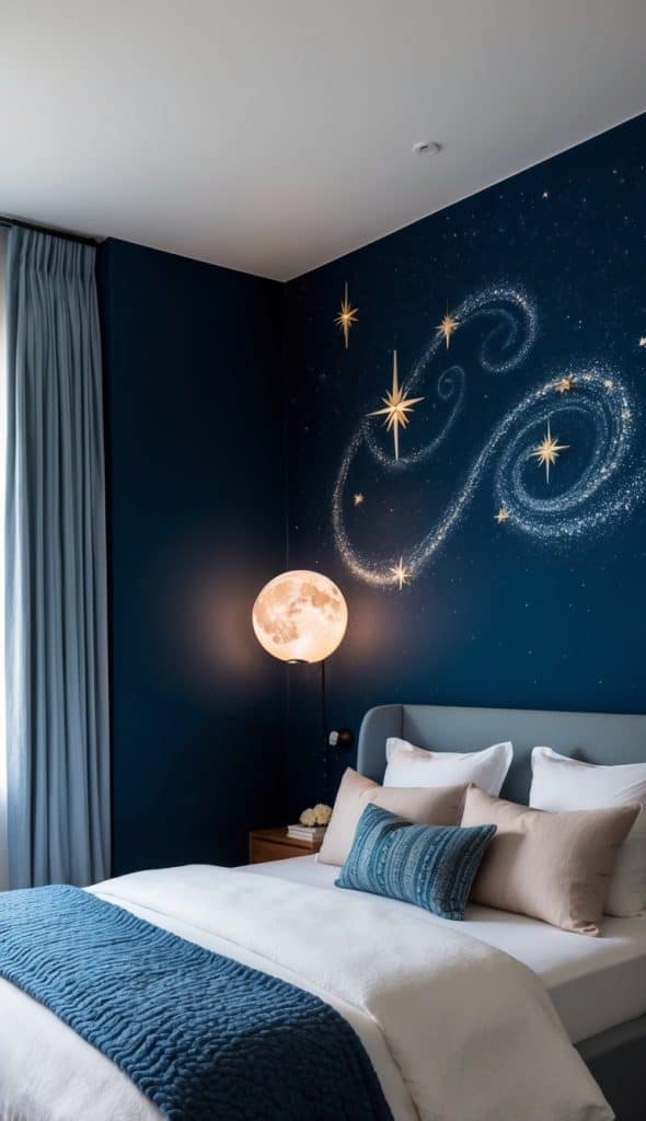 15 Galaxy Bedroom Ideas to Create a Cosmic Dream Space - Living Tickled