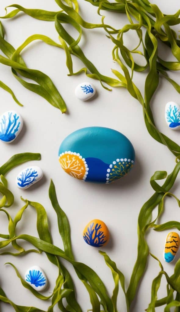22 Ocean Painted Rock Ideas: Bring the Beach to Your Crafting with Sea ...