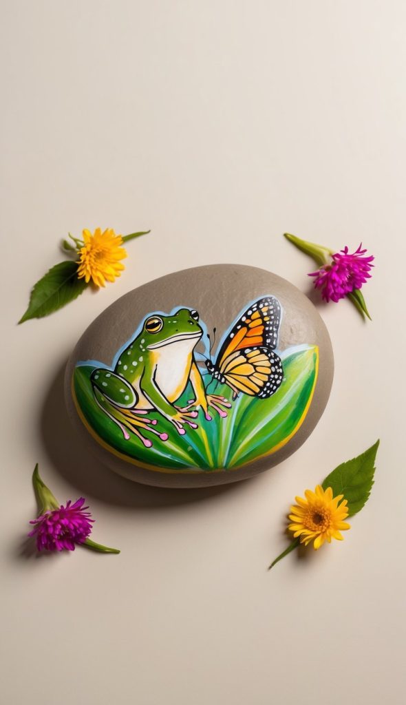 28 Frog Painted Rock Ideas: Creative Ways to Add Amphibian Charm to ...