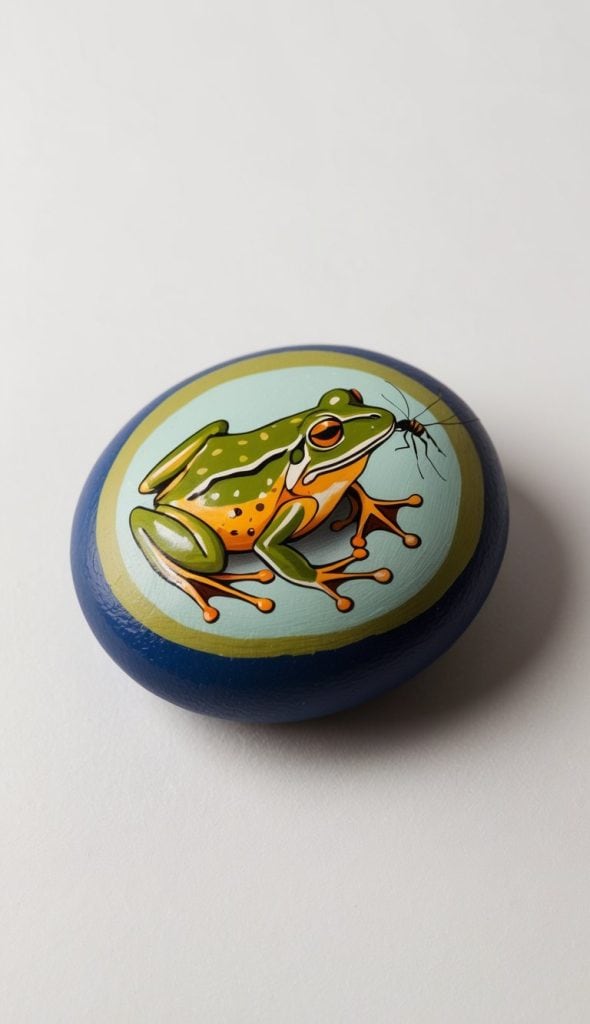 28 Frog Painted Rock Ideas: Creative Ways to Add Amphibian Charm to ...