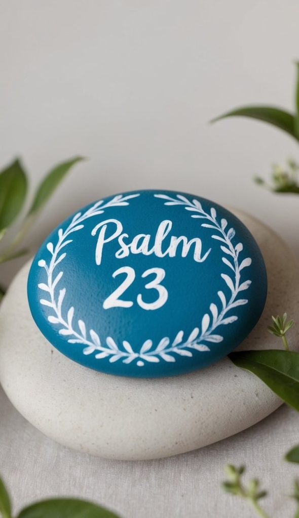 24 Christian Painted Rock Ideas to Share God’s Love - Living Tickled