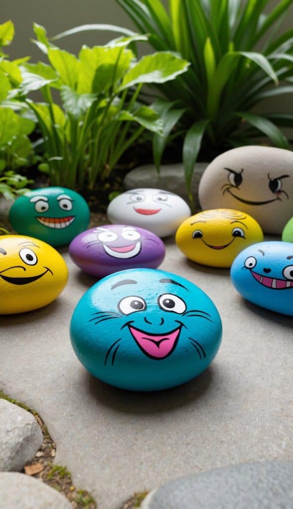 17 Funny Painted Rock Ideas to Brighten Someone's Day - Living Tickled