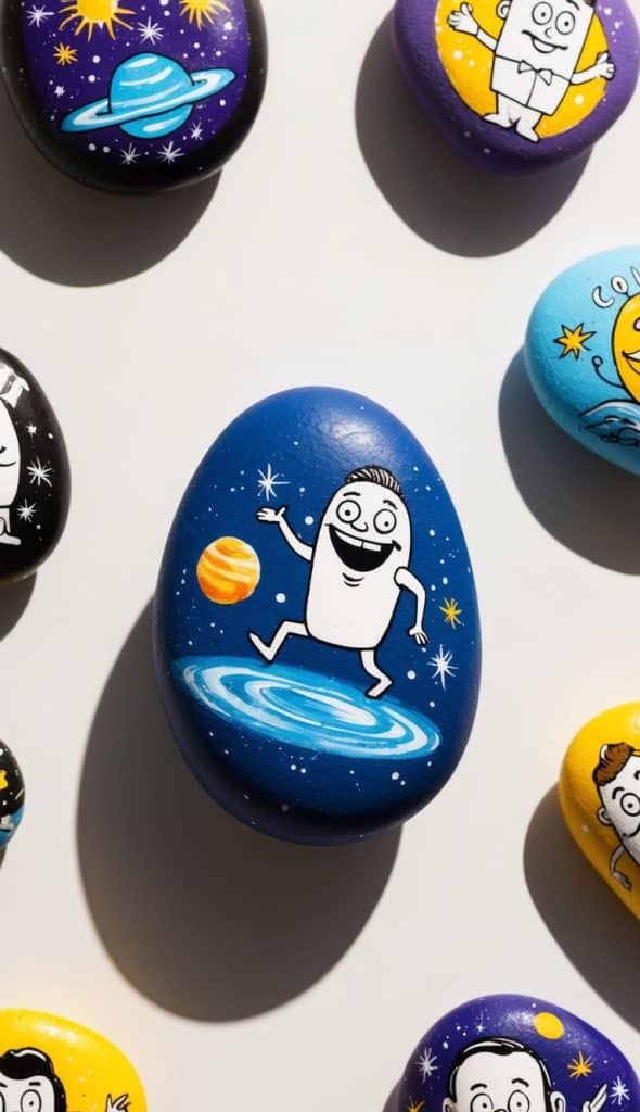 17 Funny Painted Rock Ideas to Brighten Someone's Day - Living Tickled