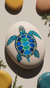 39 Turtle Painted Rock Ideas for Fun and Relaxation - Living Tickled