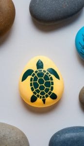 39 Turtle Painted Rock Ideas for Fun and Relaxation - Living Tickled