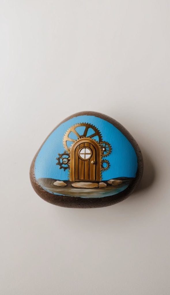 17 Fairy Door Painted Rock Ideas for Your Magical Garden - Living Tickled