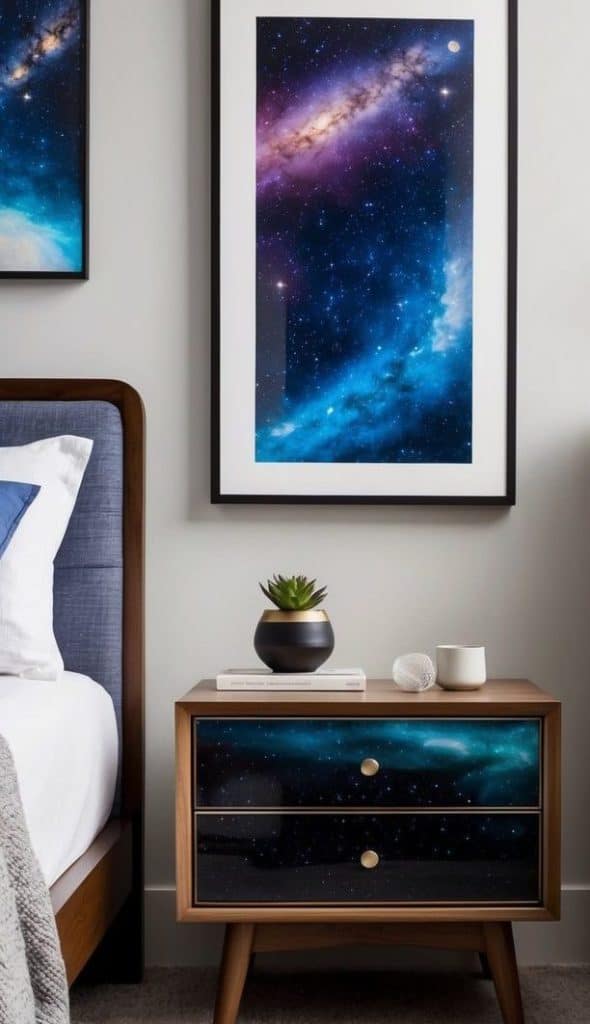 15 Galaxy Bedroom Ideas to Create a Cosmic Dream Space - Living Tickled