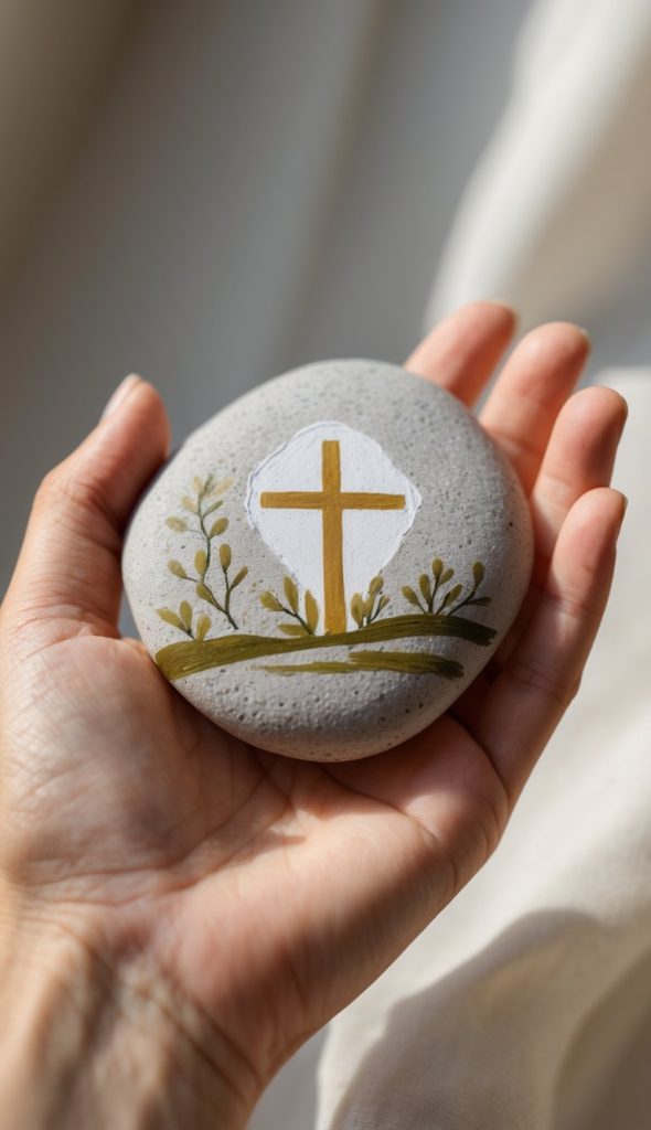 24 Christian Painted Rock Ideas to Share God’s Love - Living Tickled