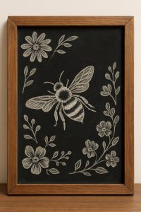 21 Bee Chalkboard Art Ideas That Offer Cheer and Charm - Living Tickled