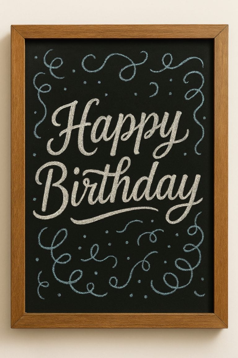 17 Happy Birthday Chalkboard Art Ideas to Brighten Your Celebration ...