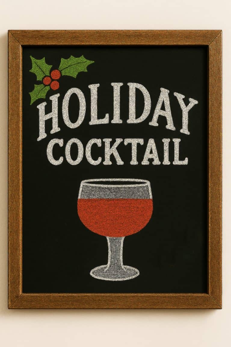 20 Cocktail Chalkboard Art Ideas To Liven Up Your Decor