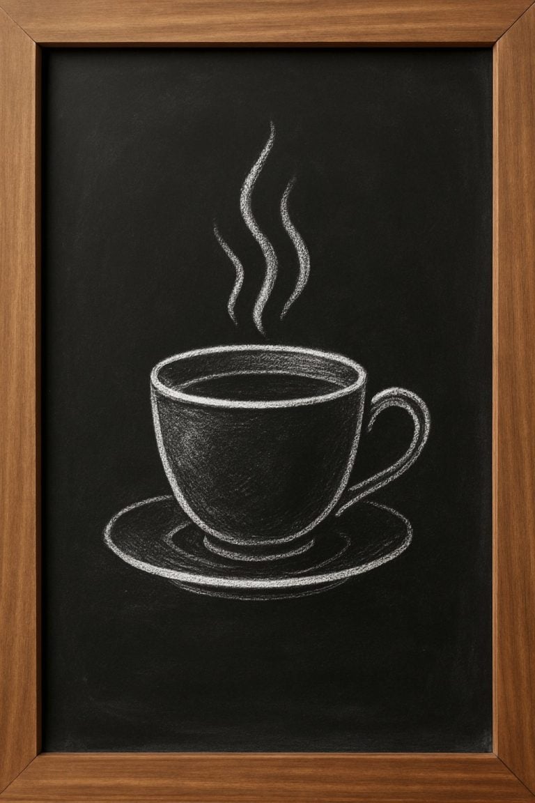24 Coffee Chalkboard Art Ideas To Perk Up Your Kitchen Decor - Living ...
