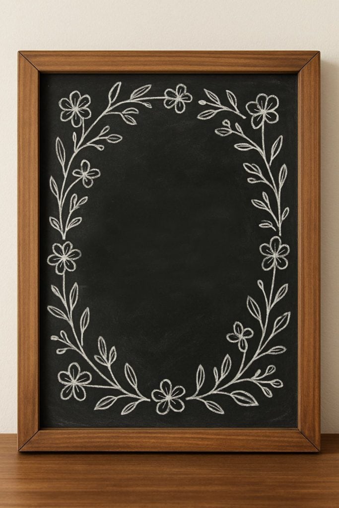 28 Flower Chalkboard Art Ideas to Brighten Up Your Space - Living Tickled