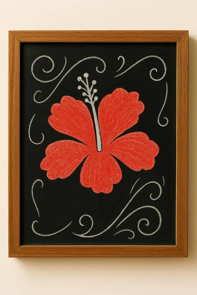 28 Flower Chalkboard Art Ideas to Brighten Up Your Space - Living Tickled
