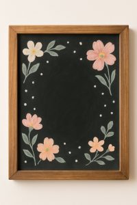 28 Flower Chalkboard Art Ideas to Brighten Up Your Space - Living Tickled