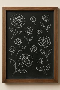 28 Flower Chalkboard Art Ideas to Brighten Up Your Space - Living Tickled