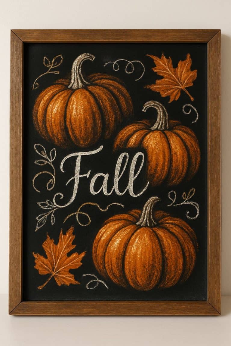 22 Pumpkin Chalkboard Art Ideas for Festive and Creative Displays