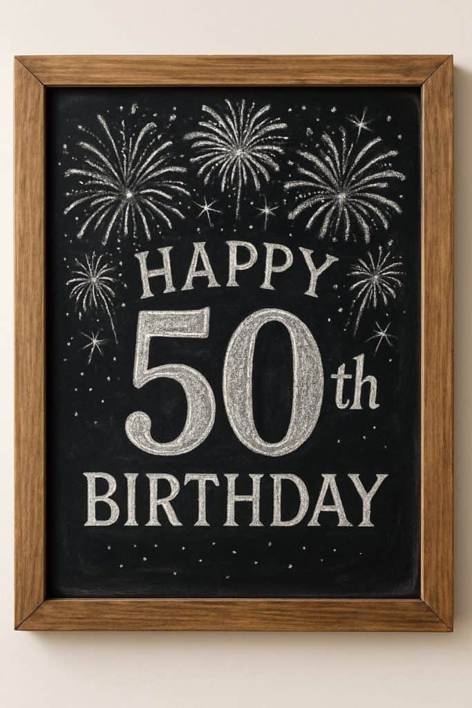 17 Happy Birthday Chalkboard Art Ideas to Brighten Your Celebration ...