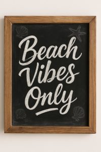 26 Beach Chalkboard Art Ideas to Brighten Up Your Summer Decor - Living ...