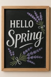 28 Flower Chalkboard Art Ideas to Brighten Up Your Space - Living Tickled