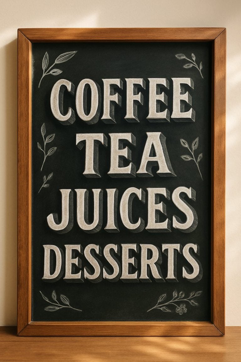 20 Cafe Chalkboard Art Ideas That Draw Smiles and Crowds - Living Tickled