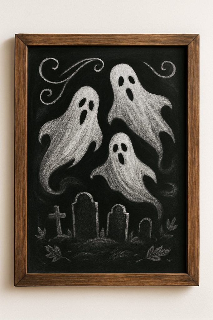 20 Spooky Chalkboard Art Ideas to Haunt Your Halloween Decor