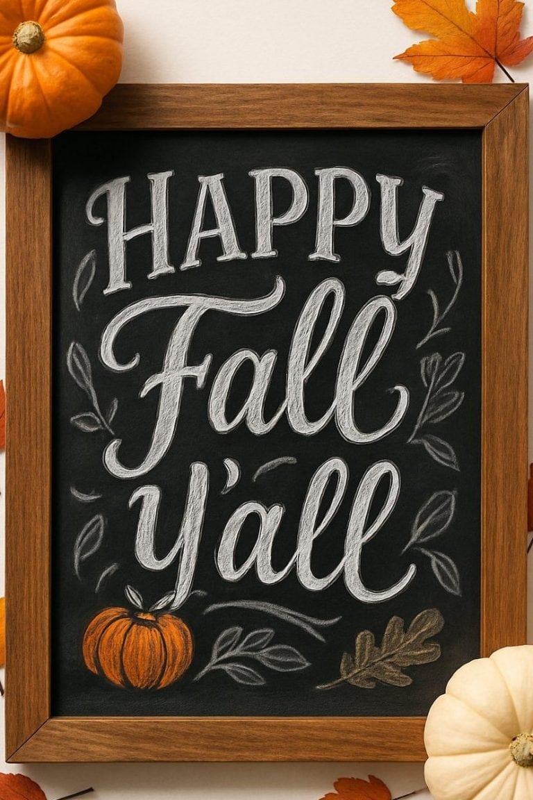 19 Fall Chalkboard Art Ideas to Inspire Your Seasonal Decor