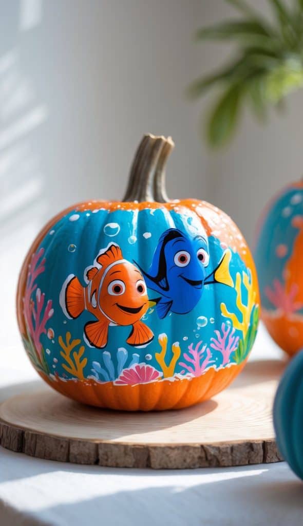 19 Disney Painted Pumpkin Ideas To Make Your Halloween Magical - Living ...