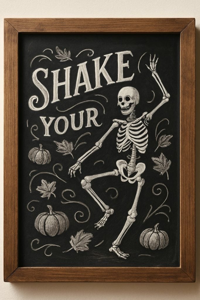 29 Halloween Chalkboard Art Ideas That Are Wickedly Creative