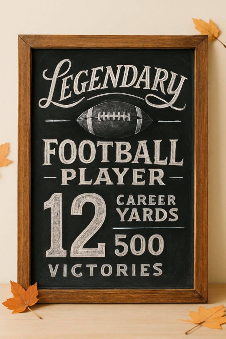 26 Football Chalkboard Art Ideas to Inspire Game Day Fun